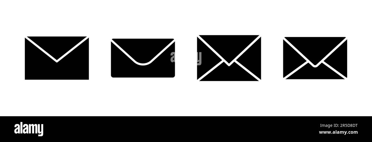 Mail icon set. email icon vector. E-mail icon. Envelope illustration ... Mail icon set. email icon vector. E-mail icon. Envelope illustration ...
