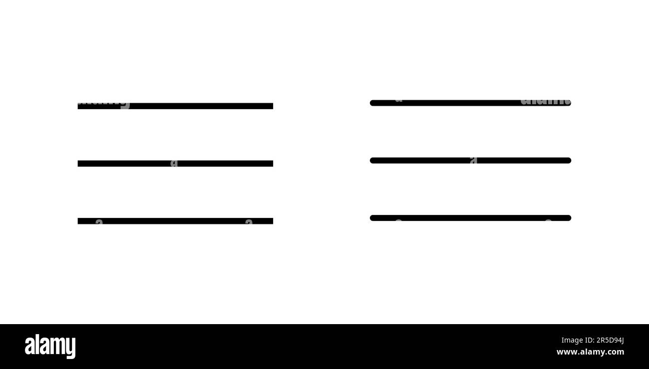 Menu Icon set. web menu icon. hamburger menu symbol Stock Vector Image ...