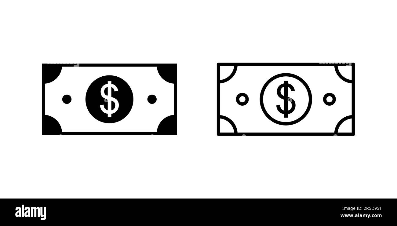 Money icon set. Money vector icon Stock Vector Image & Art - Alamy