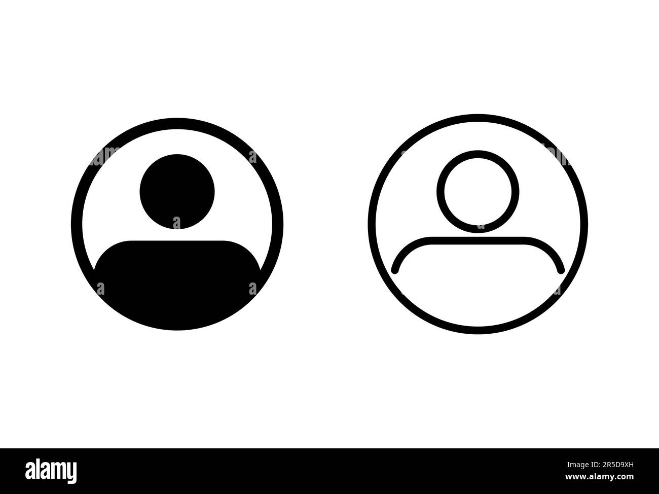 people icon set. person icon vector. User Icon vector Stock Vector ...