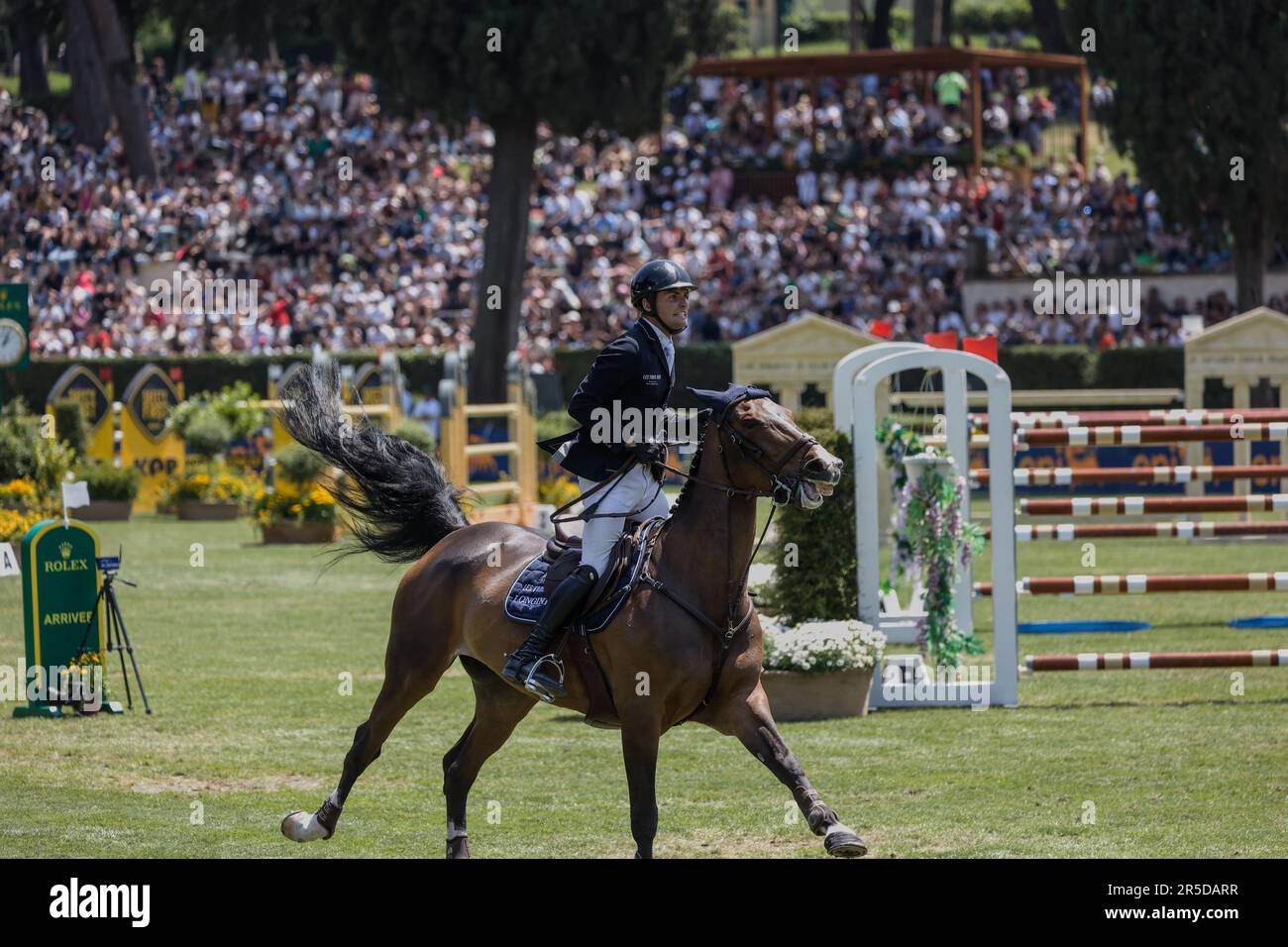 Rome, Italy - 28th May, 2023: ROME ROLEX GRAND PRIX 2023 INTERNATIONAL ...