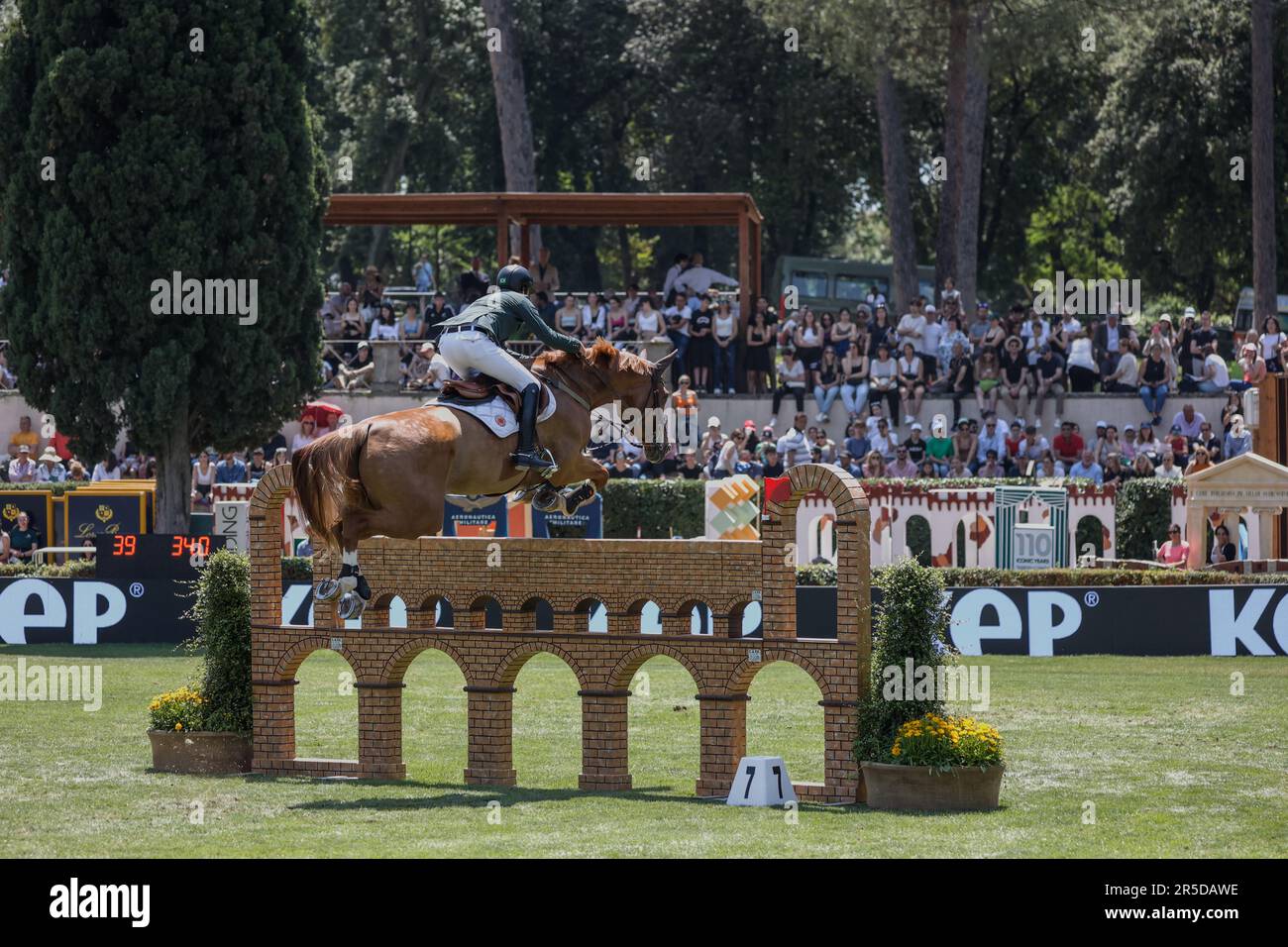 Rome, Italy - 28th May, 2023: ROME ROLEX GRAND PRIX 2023 INTERNATIONAL ...
