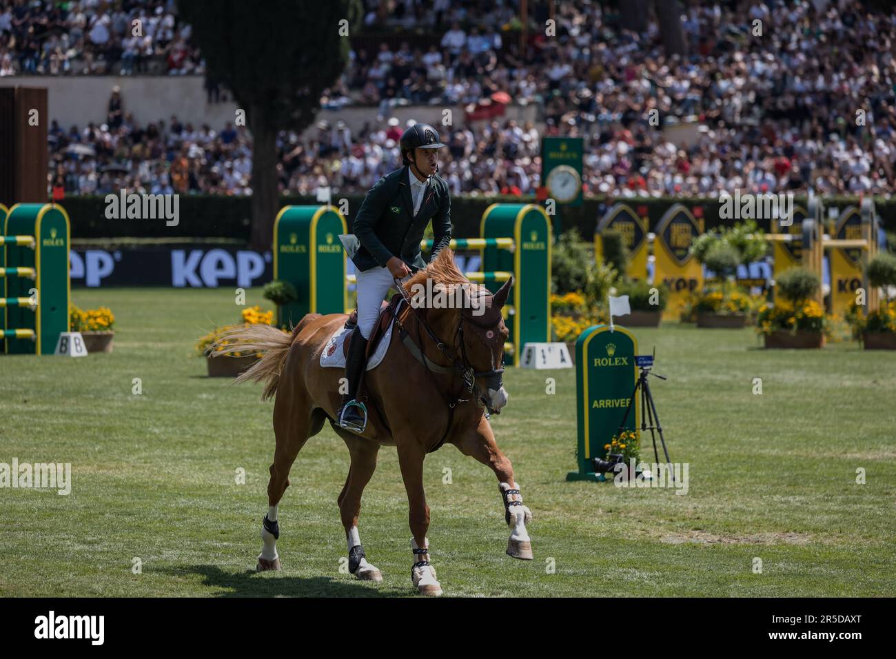 Rome, Italy - 28th May, 2023: ROME ROLEX GRAND PRIX 2023 INTERNATIONAL ...
