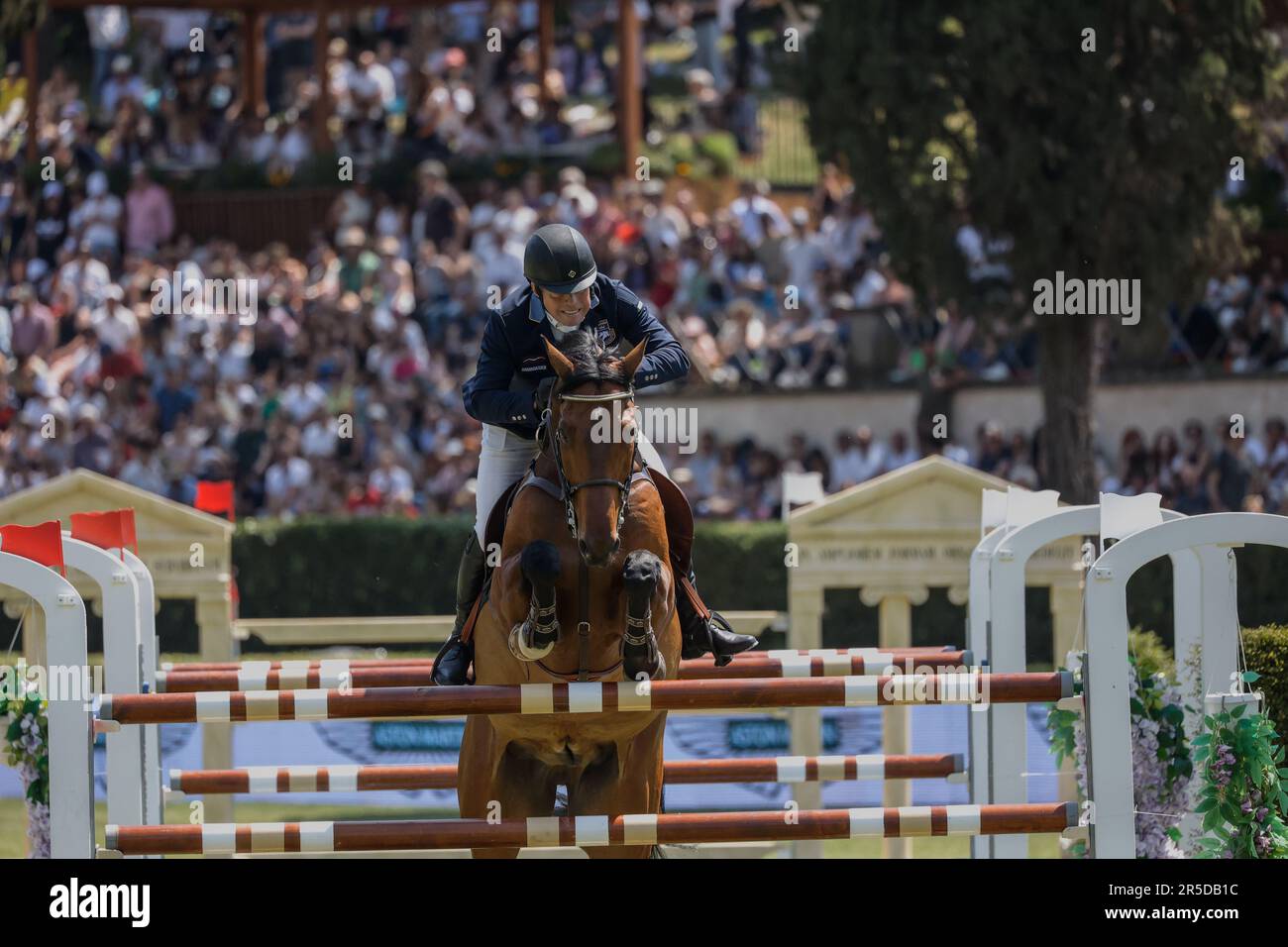 Rome, Italy - 28th May, 2023: ROME ROLEX GRAND PRIX 2023 INTERNATIONAL, Equestrian jumping ...
