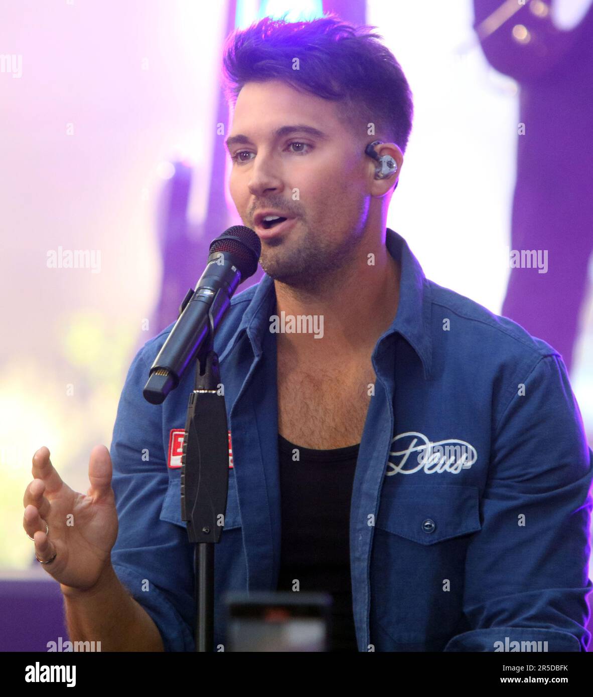 June, 02, 2023 James Maslow of Big Time Rush perform on Today Show ...