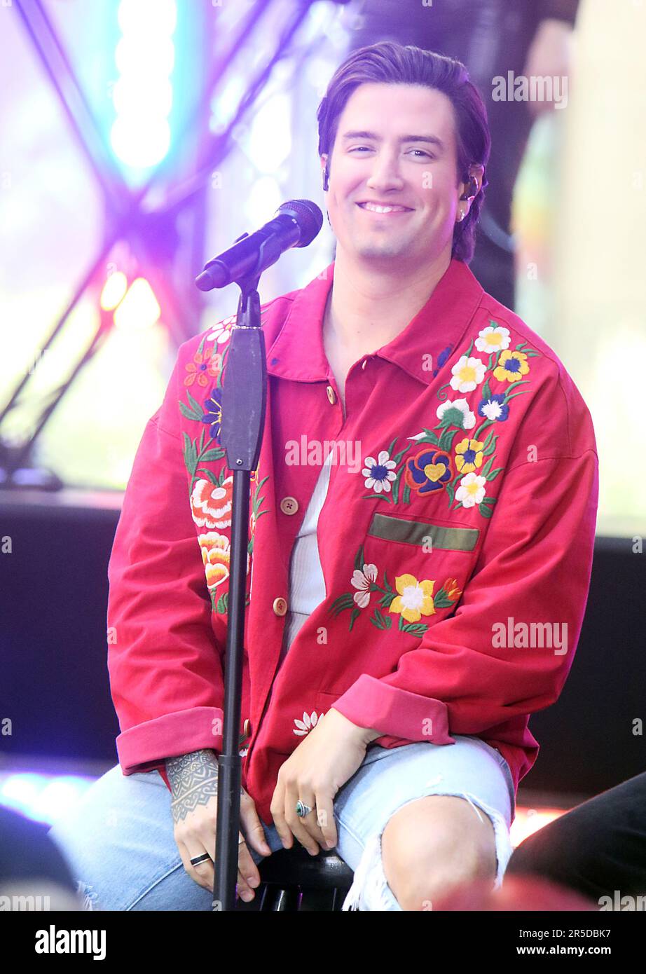 June, 02, 2023 Logan Henderson of Big Time Rush perform on Today Show Concert Series at ...