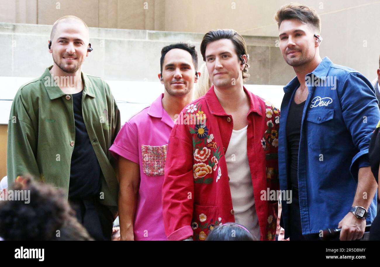June, 02, 2023 Kendall Schmidt, Carlos PenaVega, Logan Henderson, James ...
