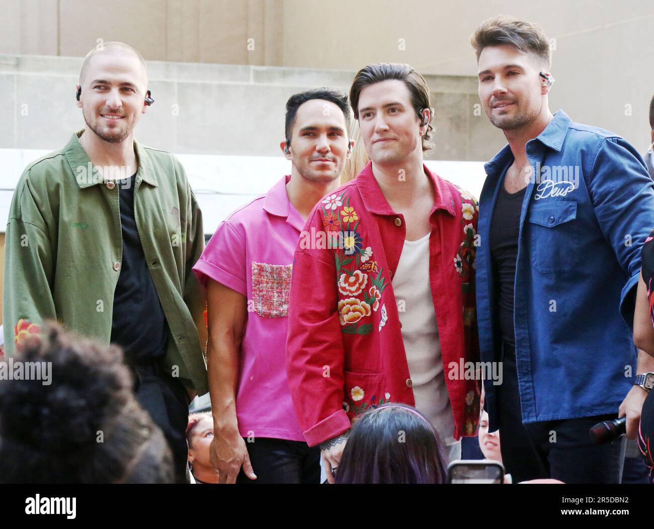 June, 02, 2023 Kendall Schmidt, Carlos PenaVega, Logan Henderson, James Maslow of Big Time Rush ...
