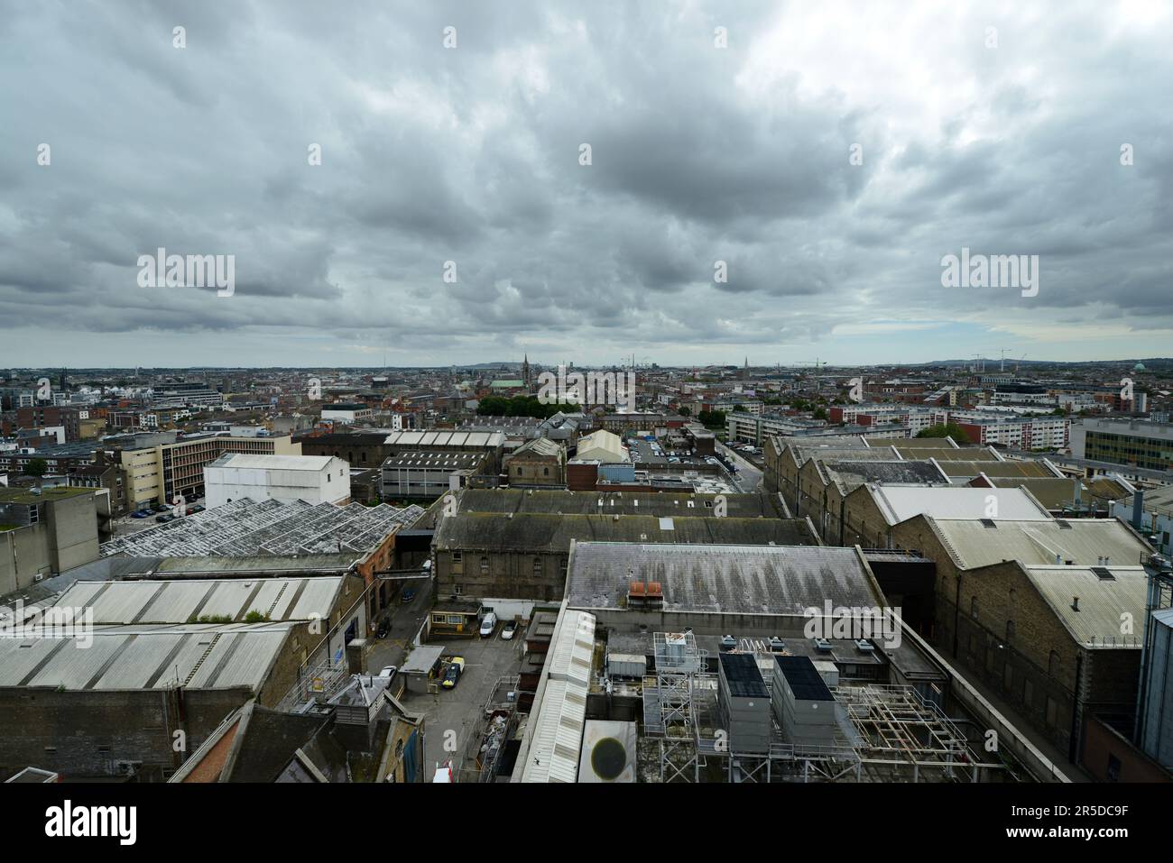 St. James's Gate Brewery home of the Guinness stout beer. Dublin ...