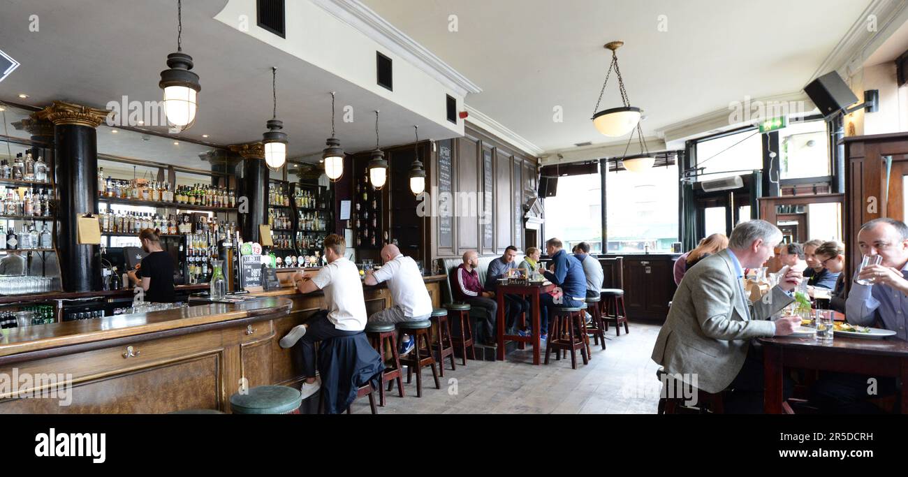 Arthur's Jazz & Blues Pub on Thomas Street in Dublin, Ireland Stock ...