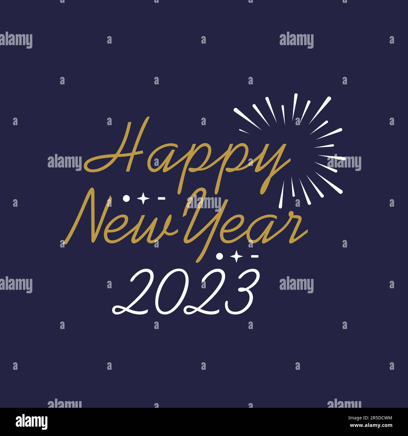 happy new year greet design creative vector Stock Vector Image & Art ...