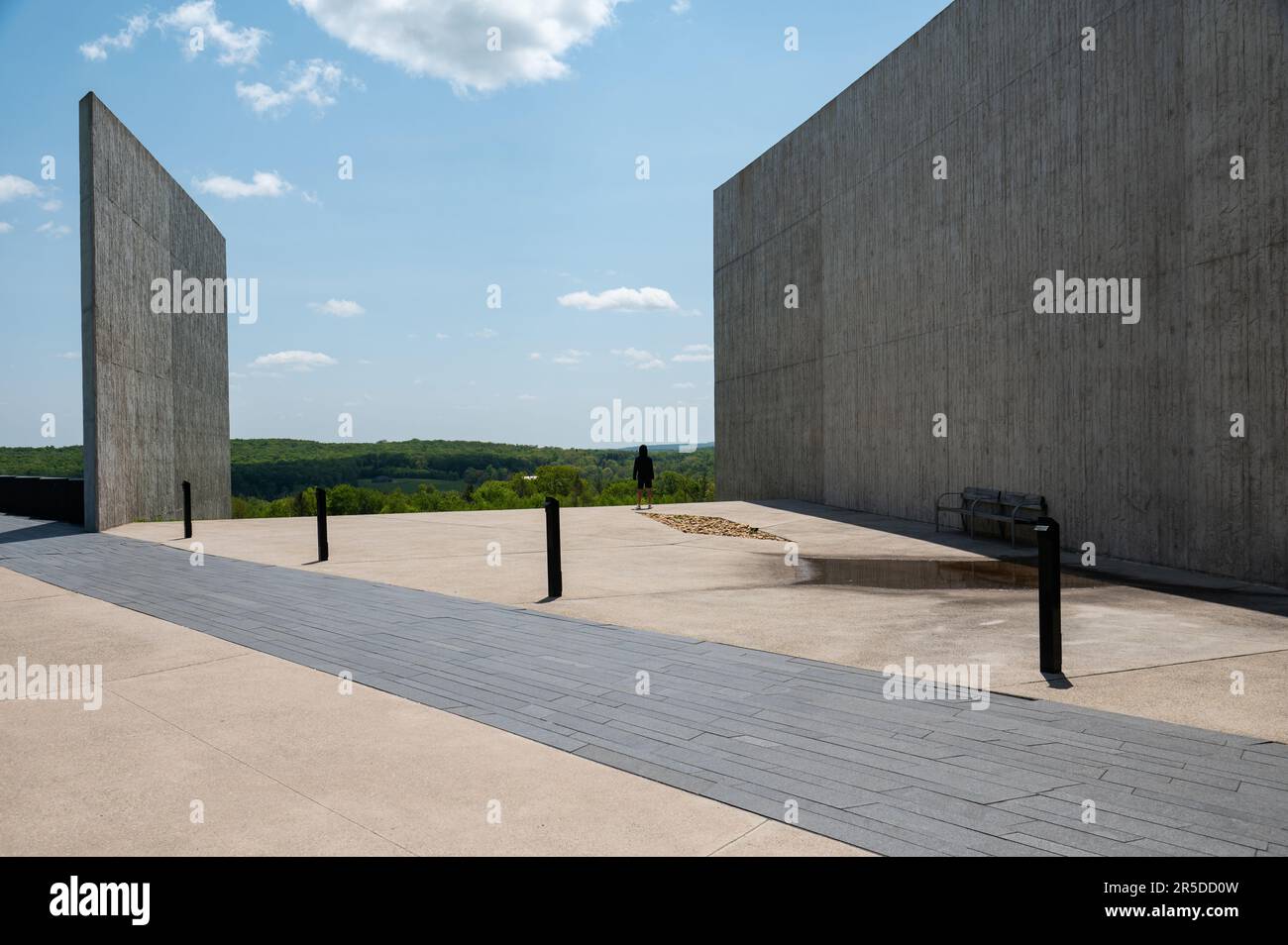 The Flight 93 Memorial in Shanksville, Pennsylvania, USA Stock Photo ...