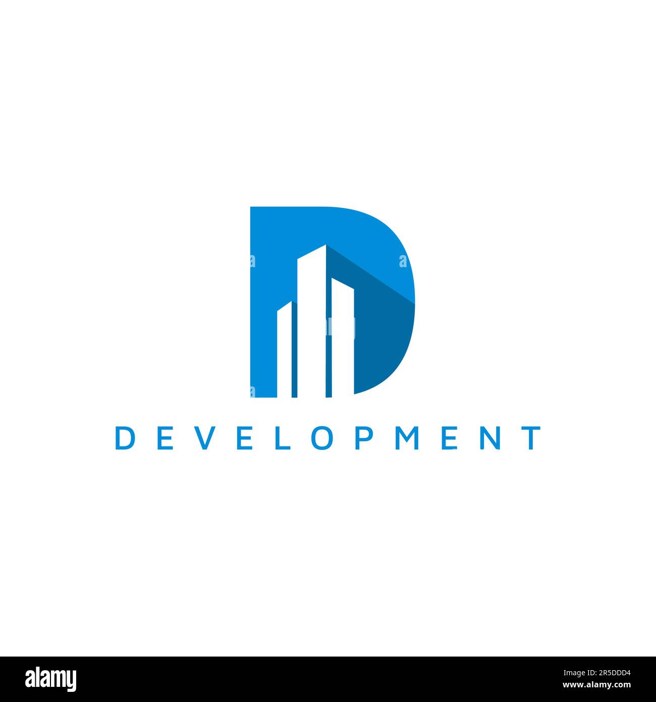 development build icon vector logo inspiration idea Stock Vector Image ...