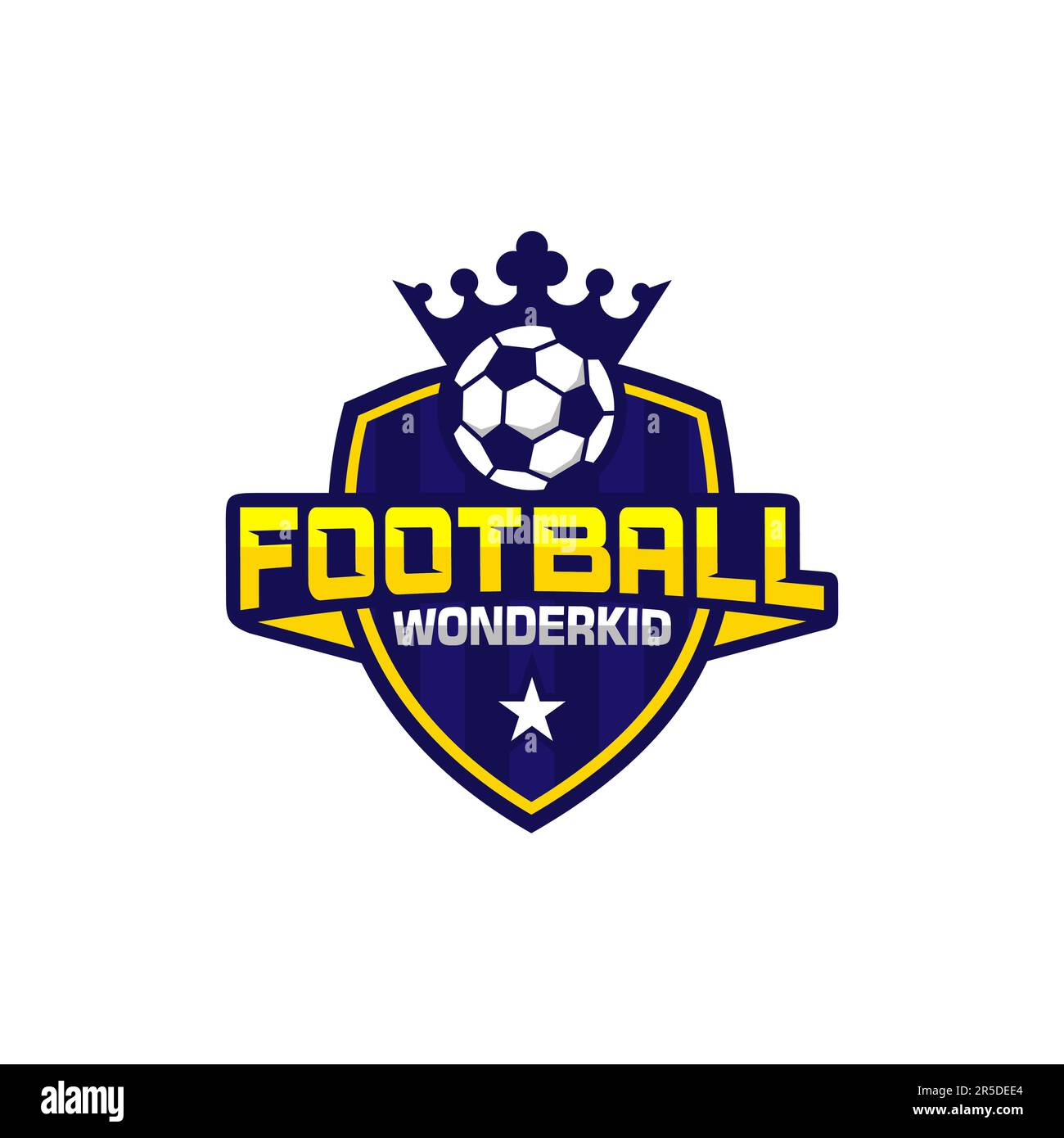 football icon vector emblem logo inspiration Stock Vector Image & Art ...