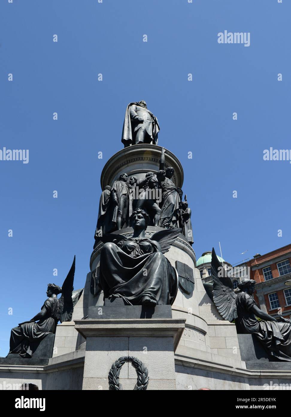 O'Connell Monument in Dublin, Ireland Stock Photo - Alamy