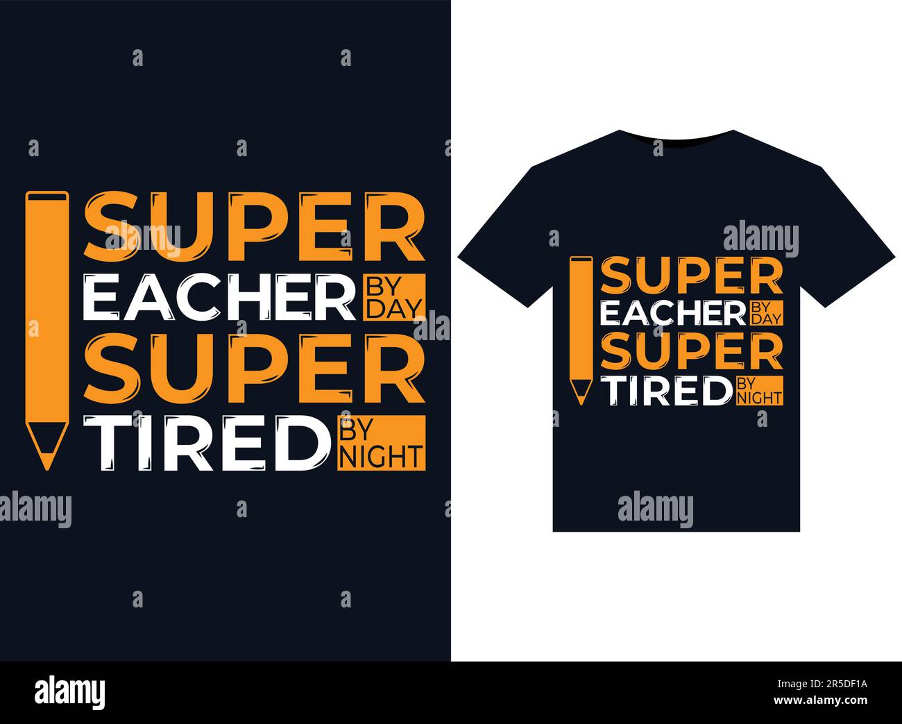 Super Teacher By Day Super Tired By Night illustrations for print-ready ...