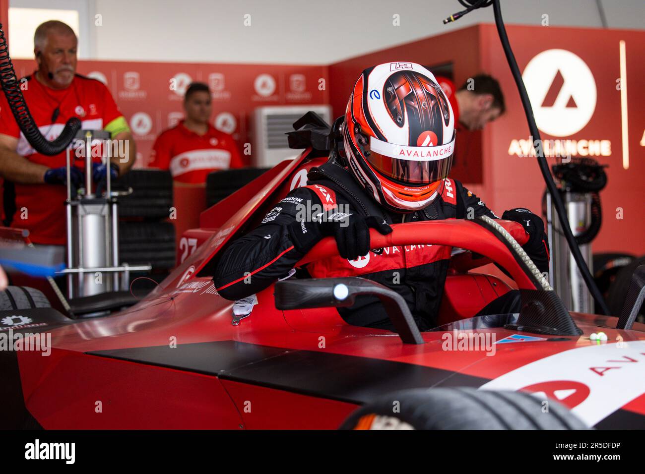 DENNIS Jake (gbr), Avalanche Andretti Formula E, Spark-Porsche, Porsche ...