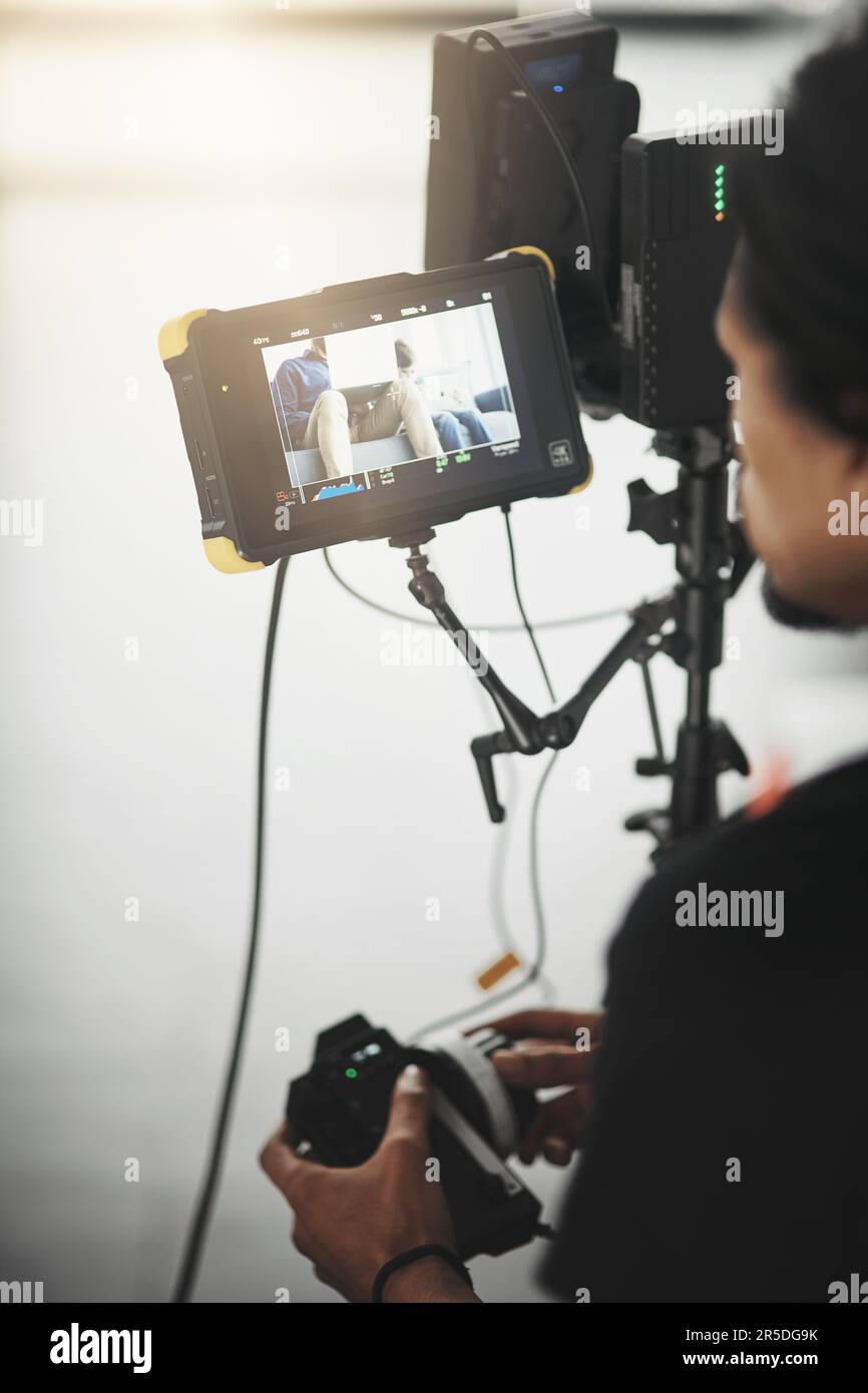 Filming movie behind the scenes hi-res stock photography and images - Alamy