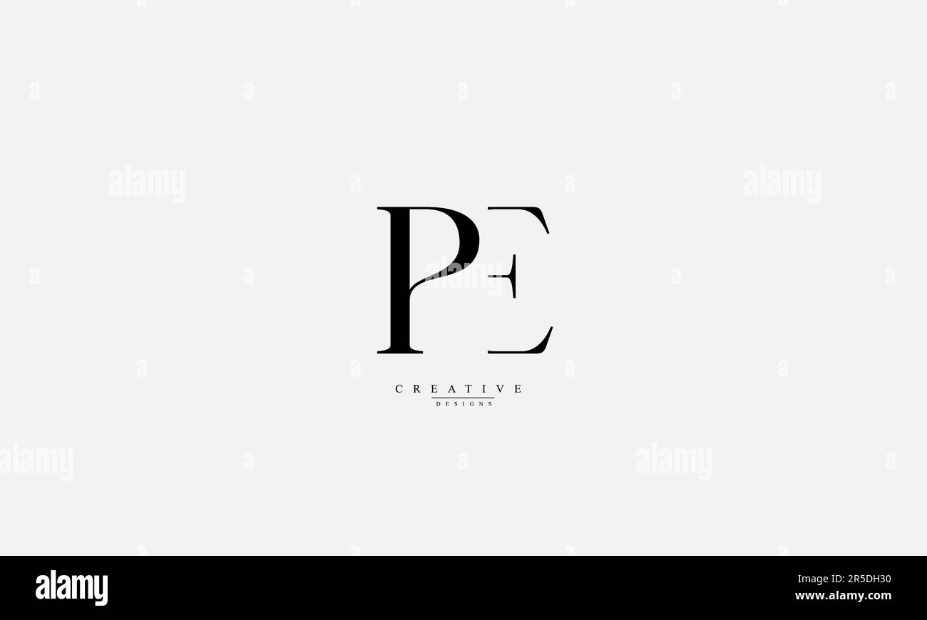 Initial p and e hi-res stock photography and images - Alamy