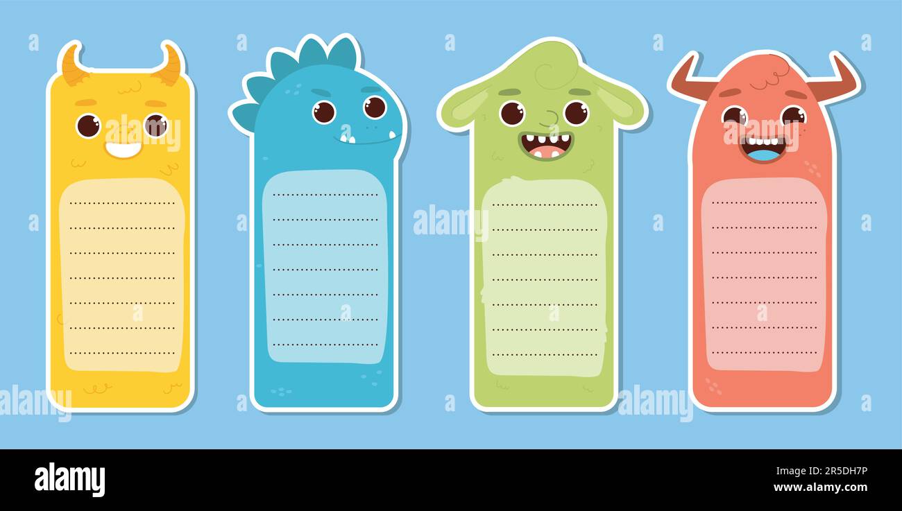 Set blue book character Stock Vector Images - Alamy