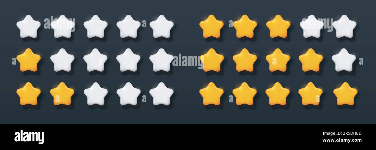 Rating star bubble Stock Vector Images - Alamy