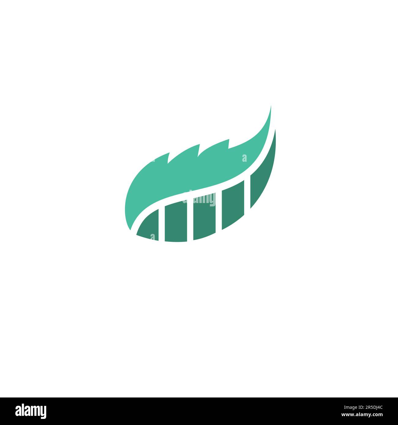 Mint Logo Symboll. Leaf Vector Design. Organic Vector Stock Vector ...