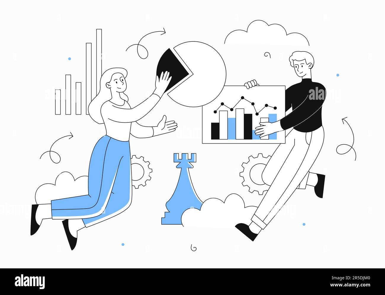 Office relationships Stock Vector Images - Alamy