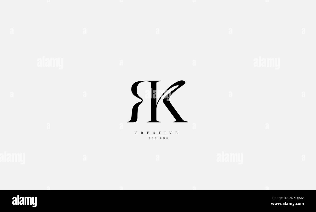 Rk logo vector vectors hi-res stock photography and images - Alamy