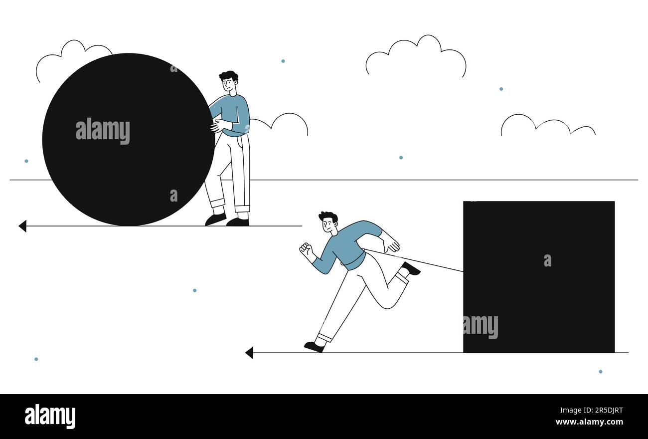 When do figures move Stock Vector Images - Alamy