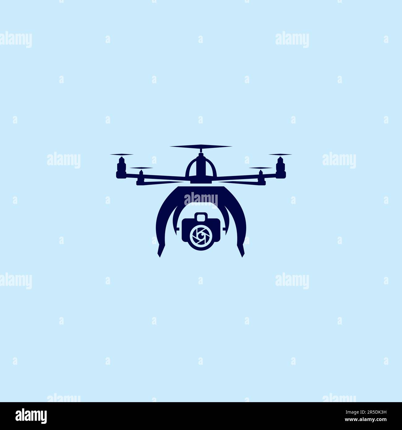 Drone logo. Drone Logo Design Vector Template, Colorful Lens Camera ...