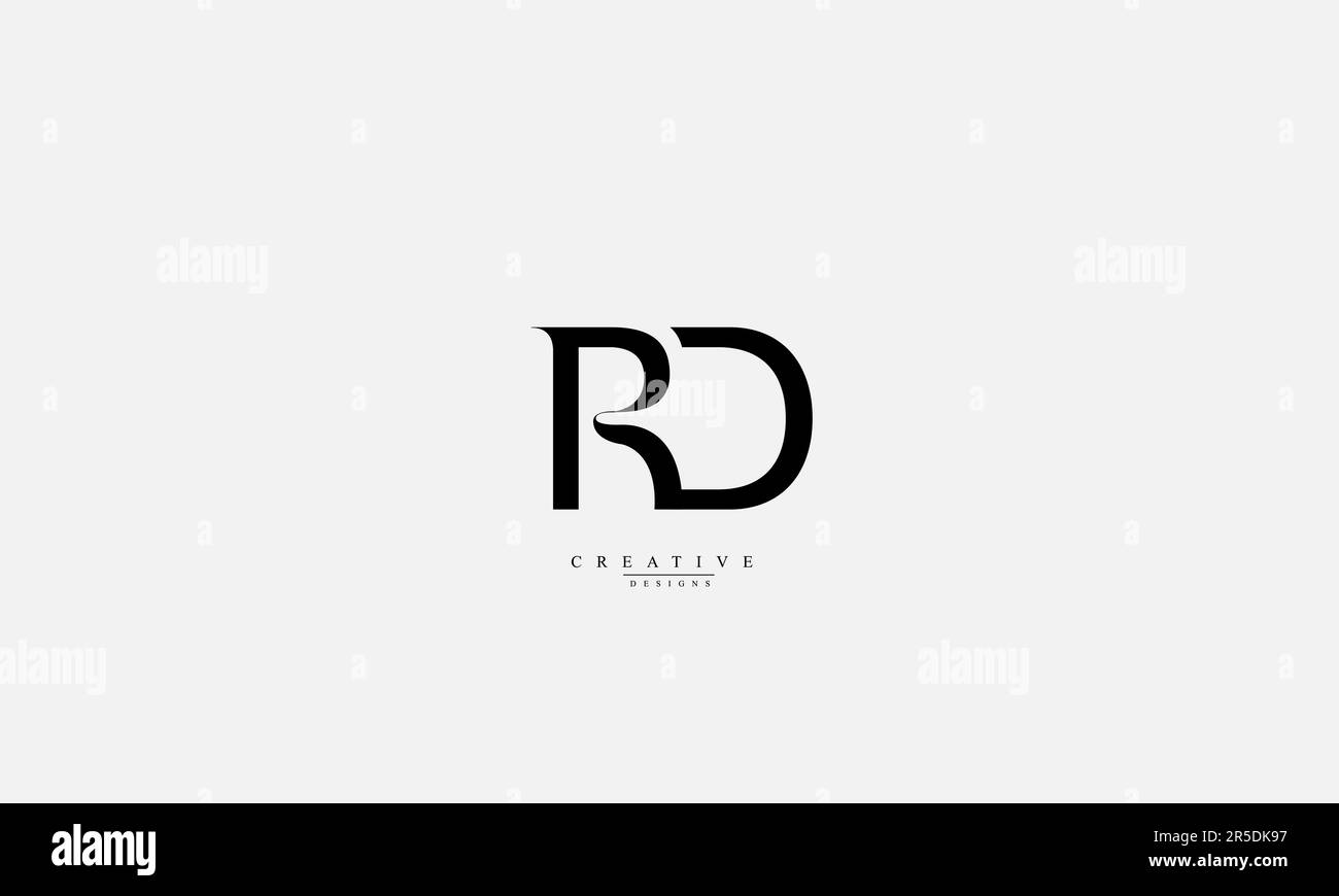 Rd logo vector vectors hi-res stock photography and images - Alamy