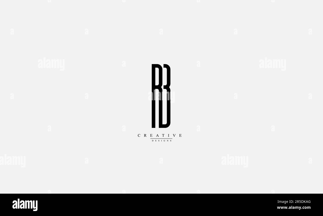 Alphabet letters initials monogram logo hi-res stock photography and ...