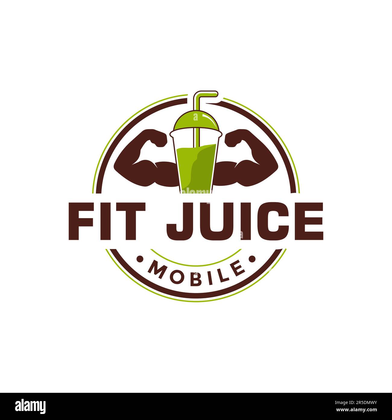 Juice healthy fresh Logo Template Design Creative idea Stock Vector ...