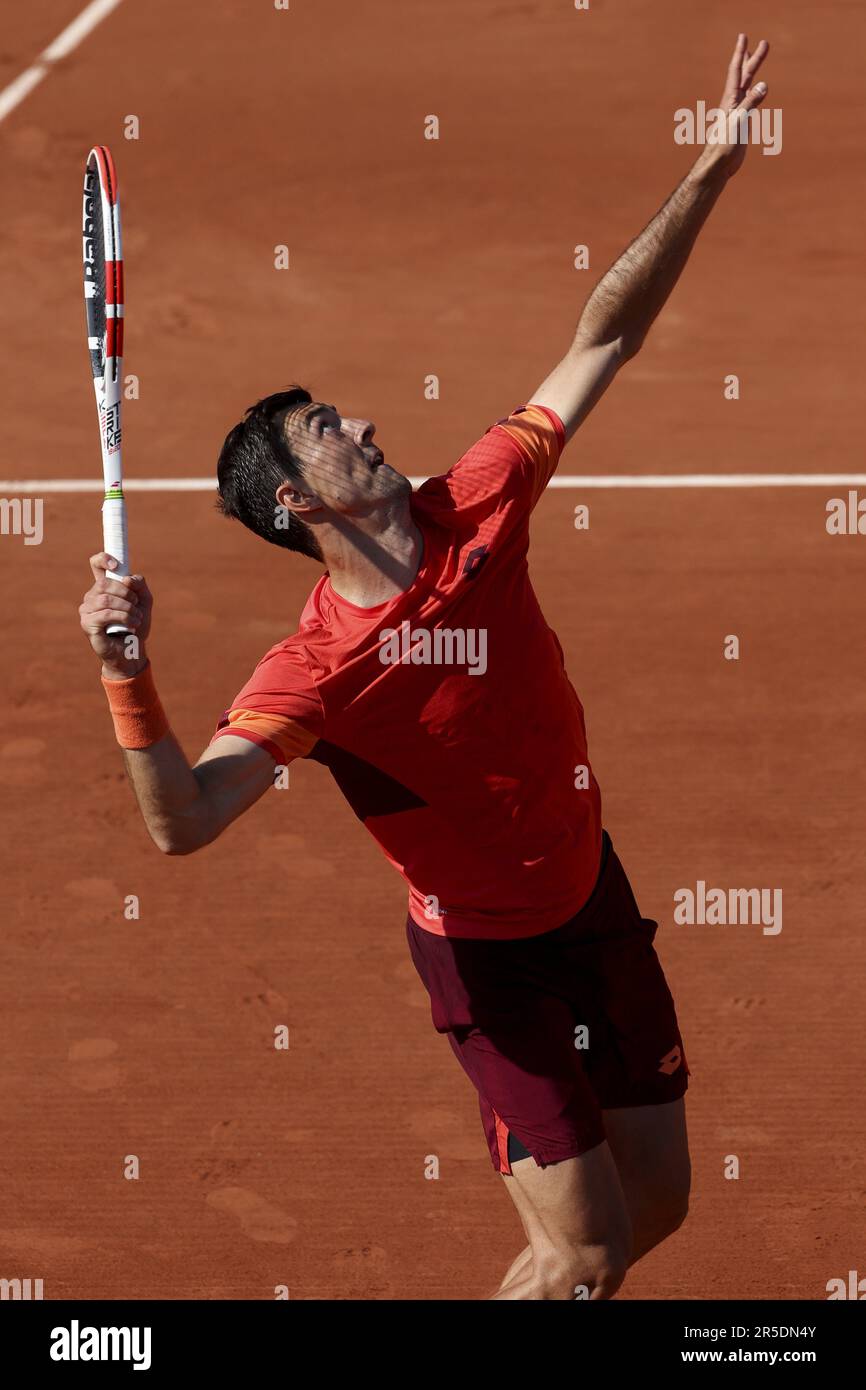 Sebastian Ofner of Austria during day 6 of the 2023 French Open, Roland ...