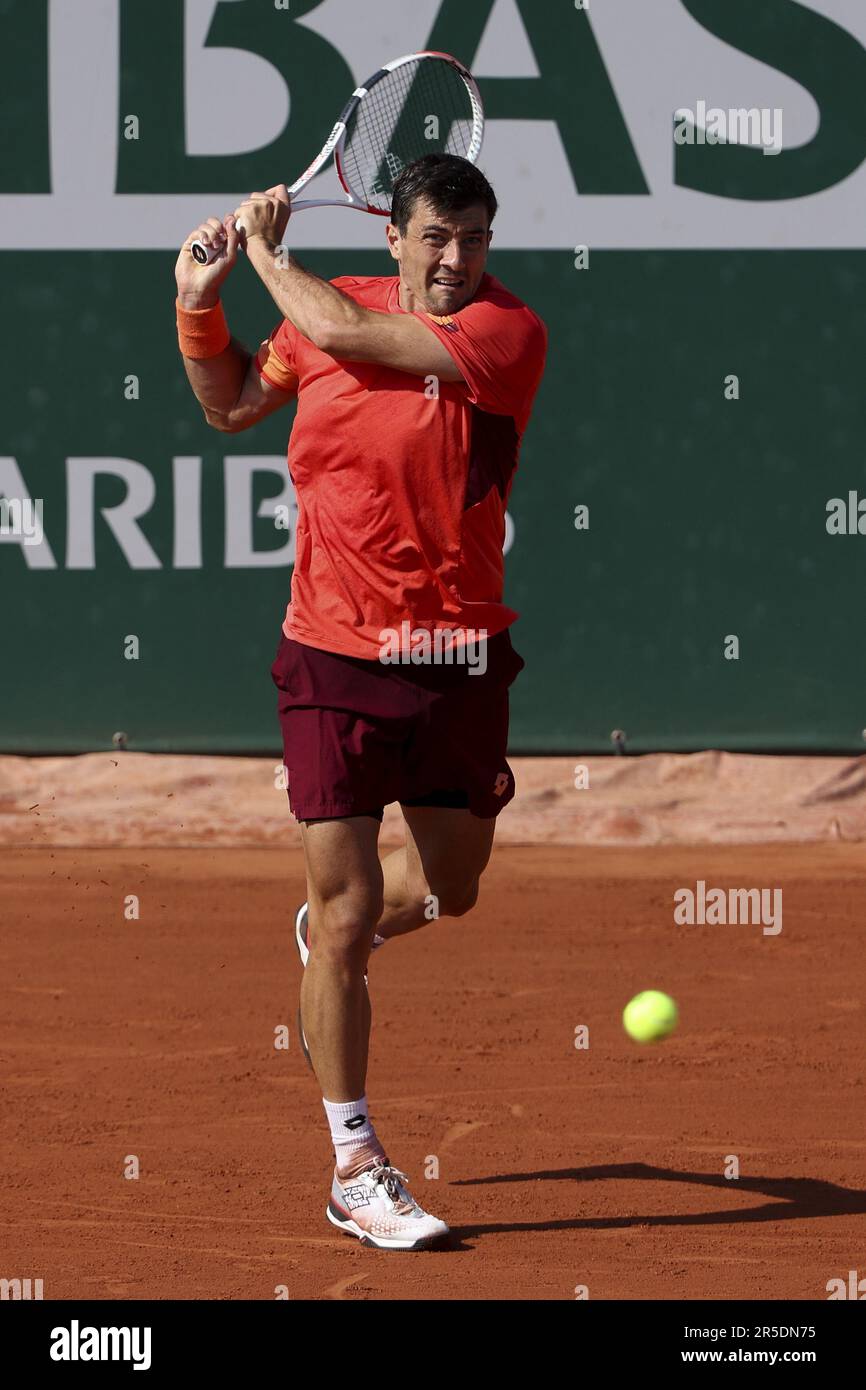 Sebastian Ofner of Austria during day 6 of the 2023 French Open, Roland ...