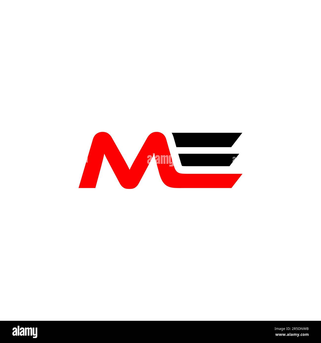 Me Letter logo Template Design Creative idea Stock Vector Image & Art ...