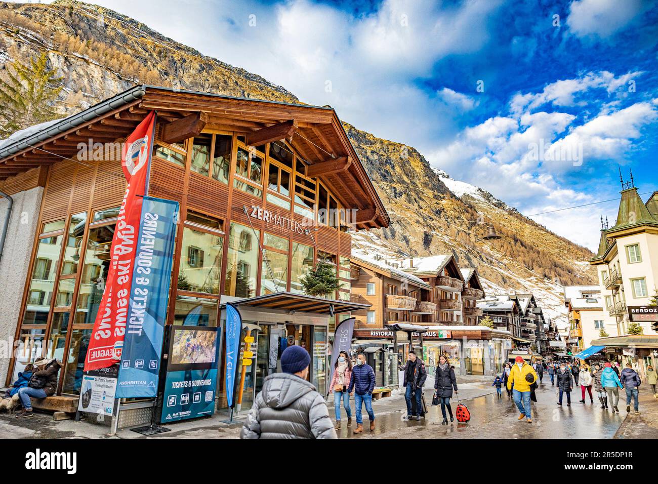 Zermatt, Switzerland - The home of the Matterhorn in the Swiss Alps ...