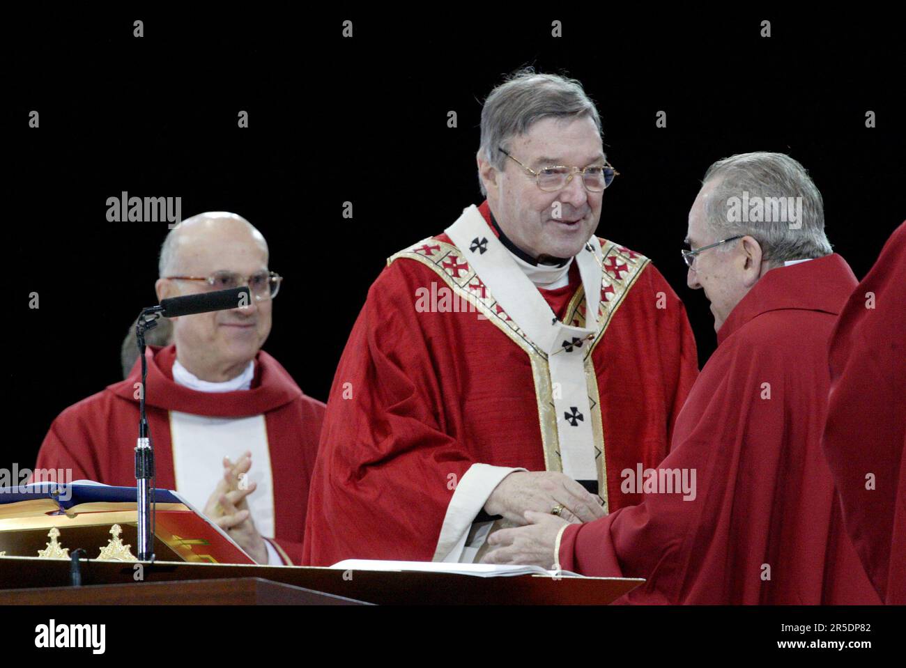 The Opening Mass of World Youth Day 2008 is celebrated by Cardinal ...