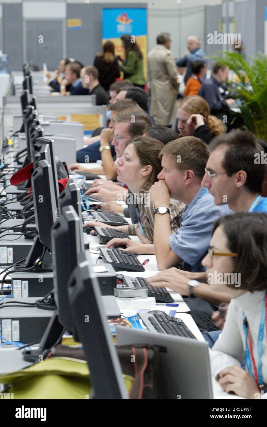 The International Media Centre for World Youth Day reporting at the ...