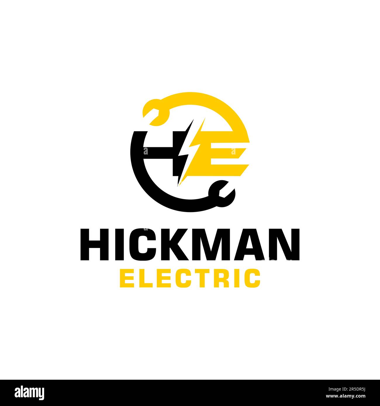 Lighting Electrical Company Logo design Creative idea template Stock ...