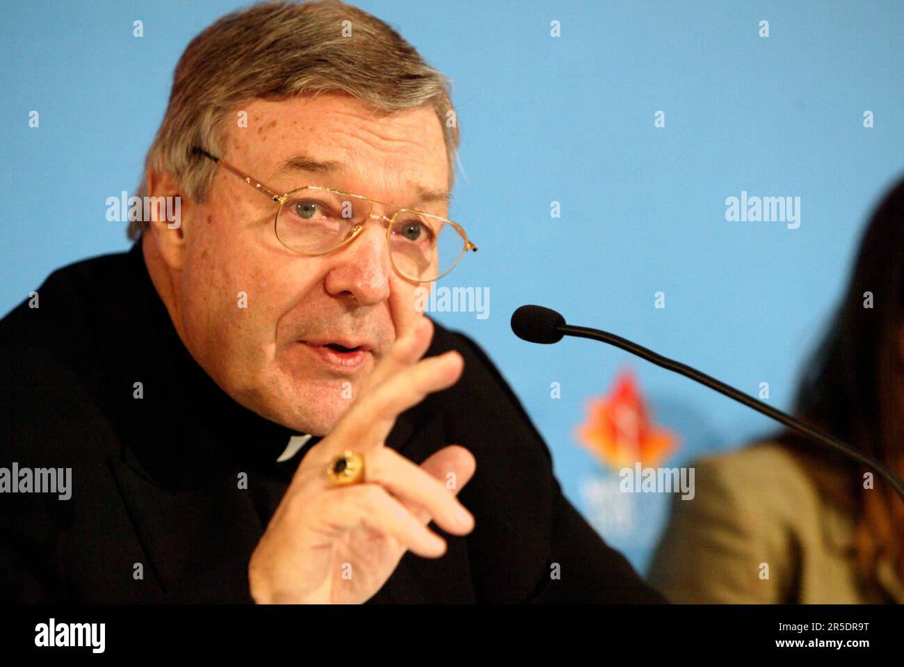 His Eminence Cardinal George Pell, Archbishop of Sydney, conducts a ...