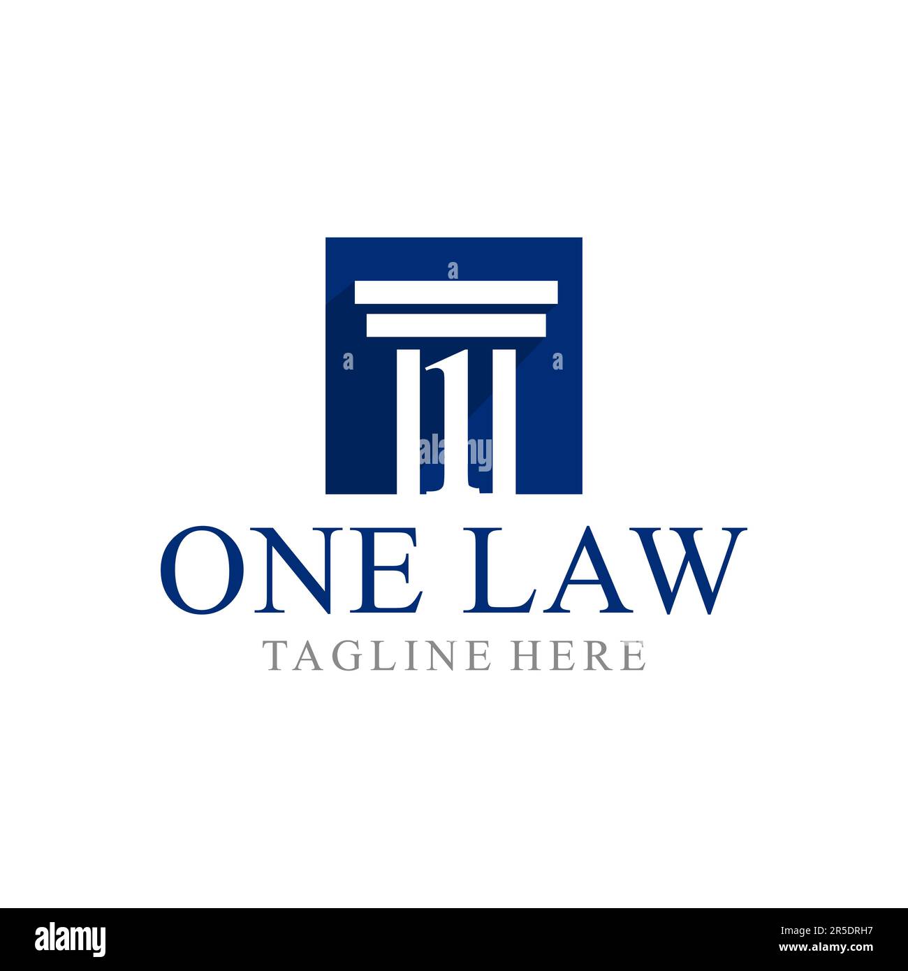 Law legal service Logo Template Design Creative idea Stock Vector Image ...