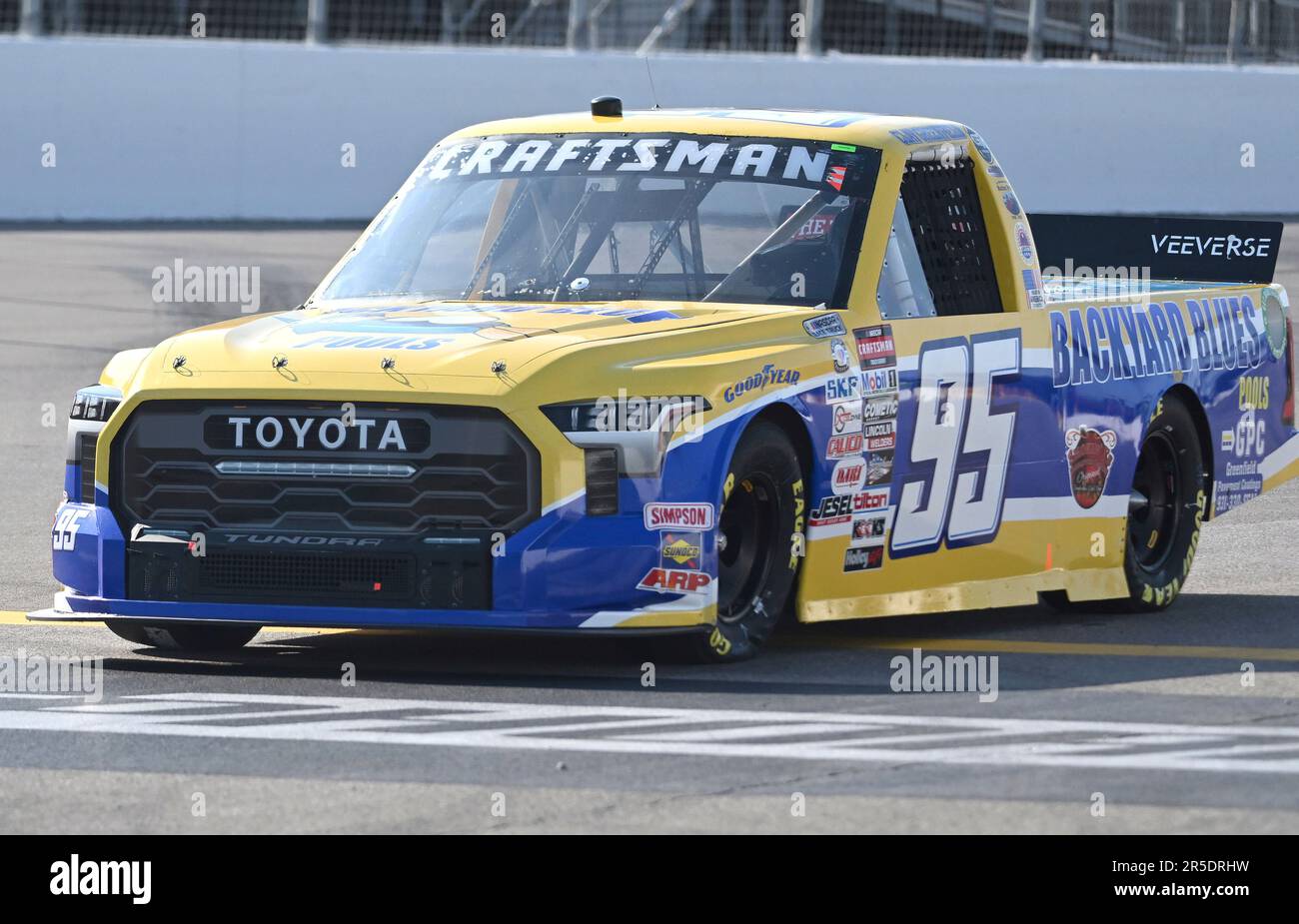 MADISON, IL - JUNE 02: Clay Greenfield (#95 GK Racing Backyard Blues ...