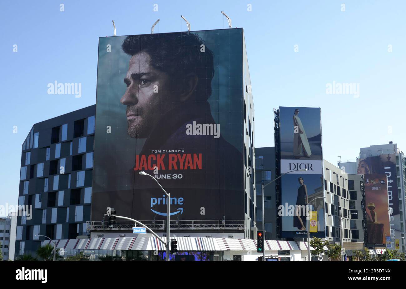 Los Angeles, California, USA 2nd June 2023 Jack Ryan Billboard on ...