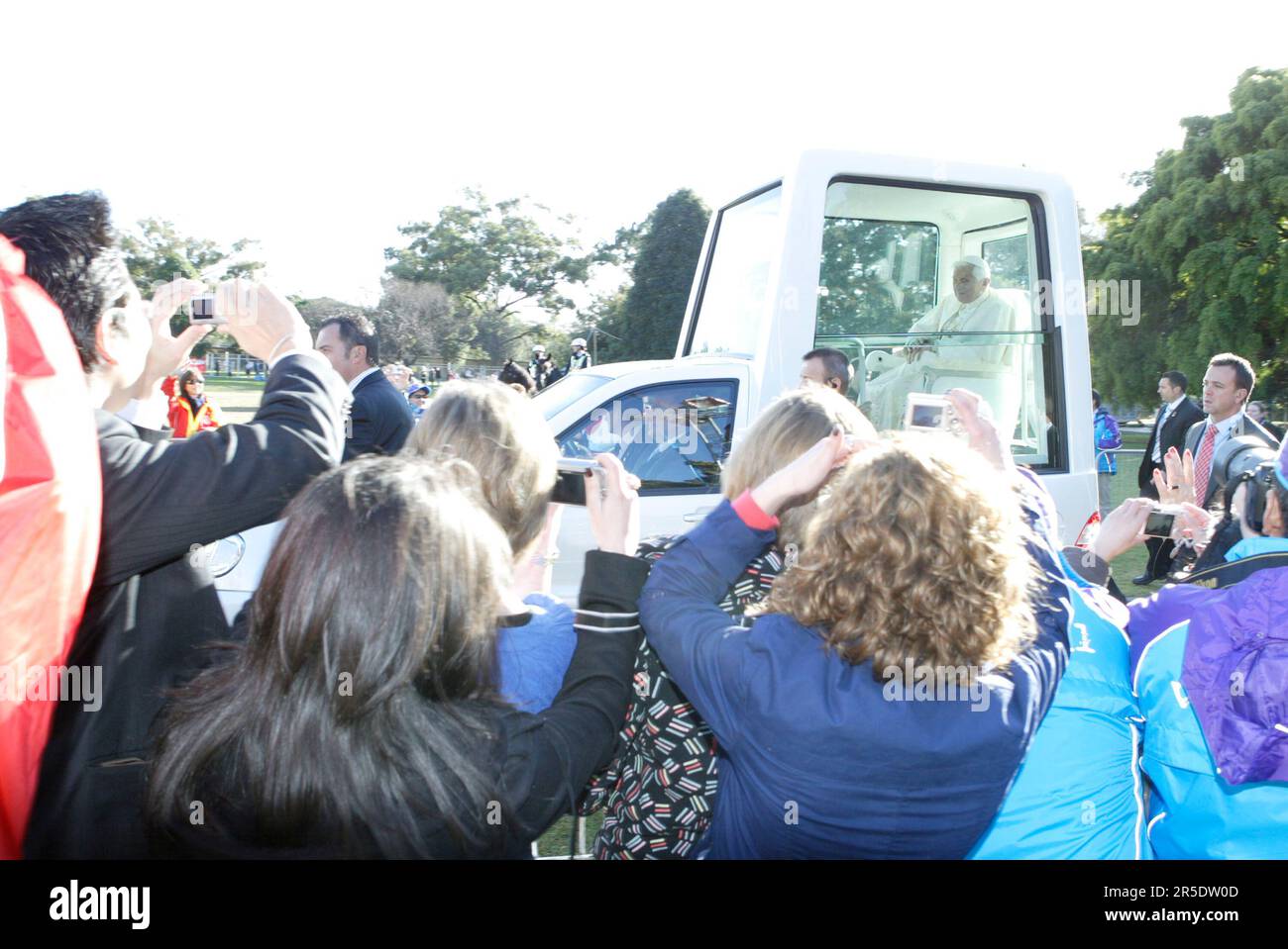 Before returning to the Vatican, Pope Benedict XVI conducts a brief ...