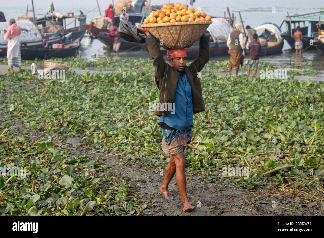 Village Vegetable Market Stock Photo - Alamy