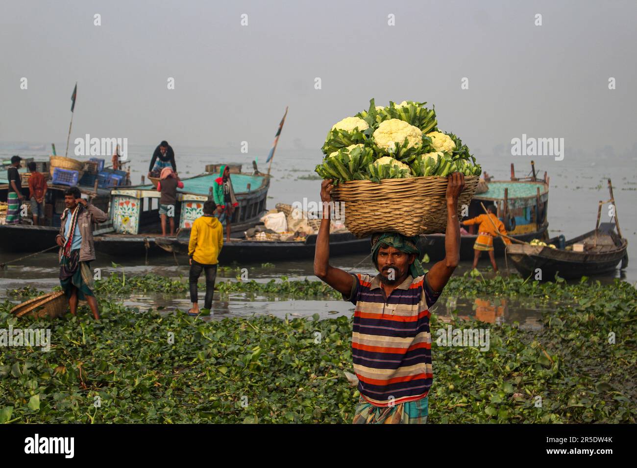 Village Vegetable Market Stock Photo - Alamy