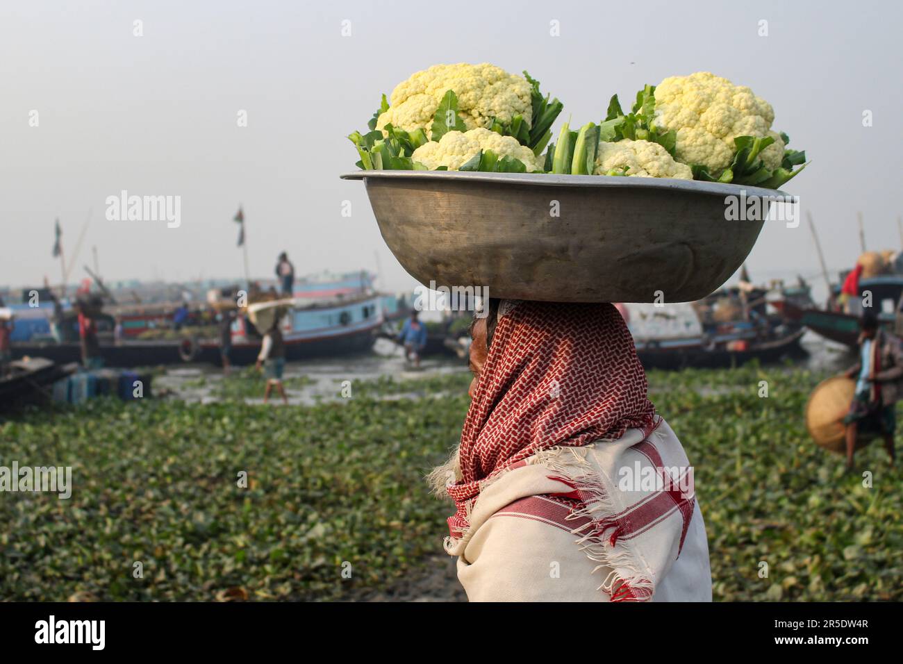Village Vegetable Market Stock Photo - Alamy