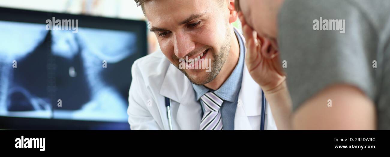 Bad communication hospital hi-res stock photography and images - Alamy
