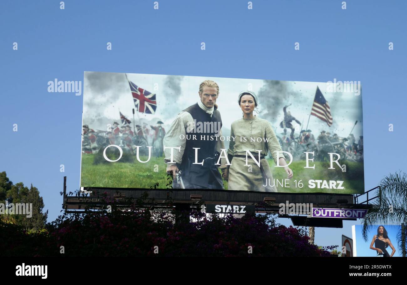 Los Angeles, California, USA 2nd June 2023 Outlander Billboard on ...
